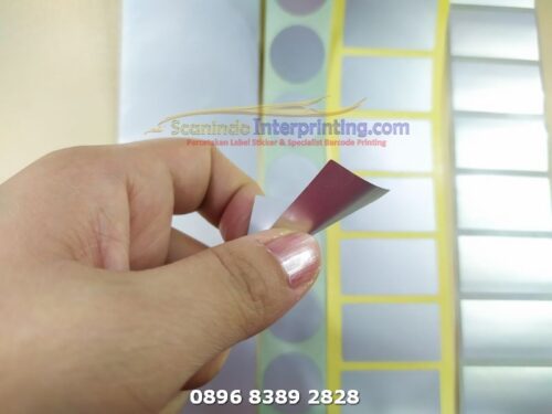 Customized Label Sticker Polyster untuk Elektronik dll (Waterproof ...